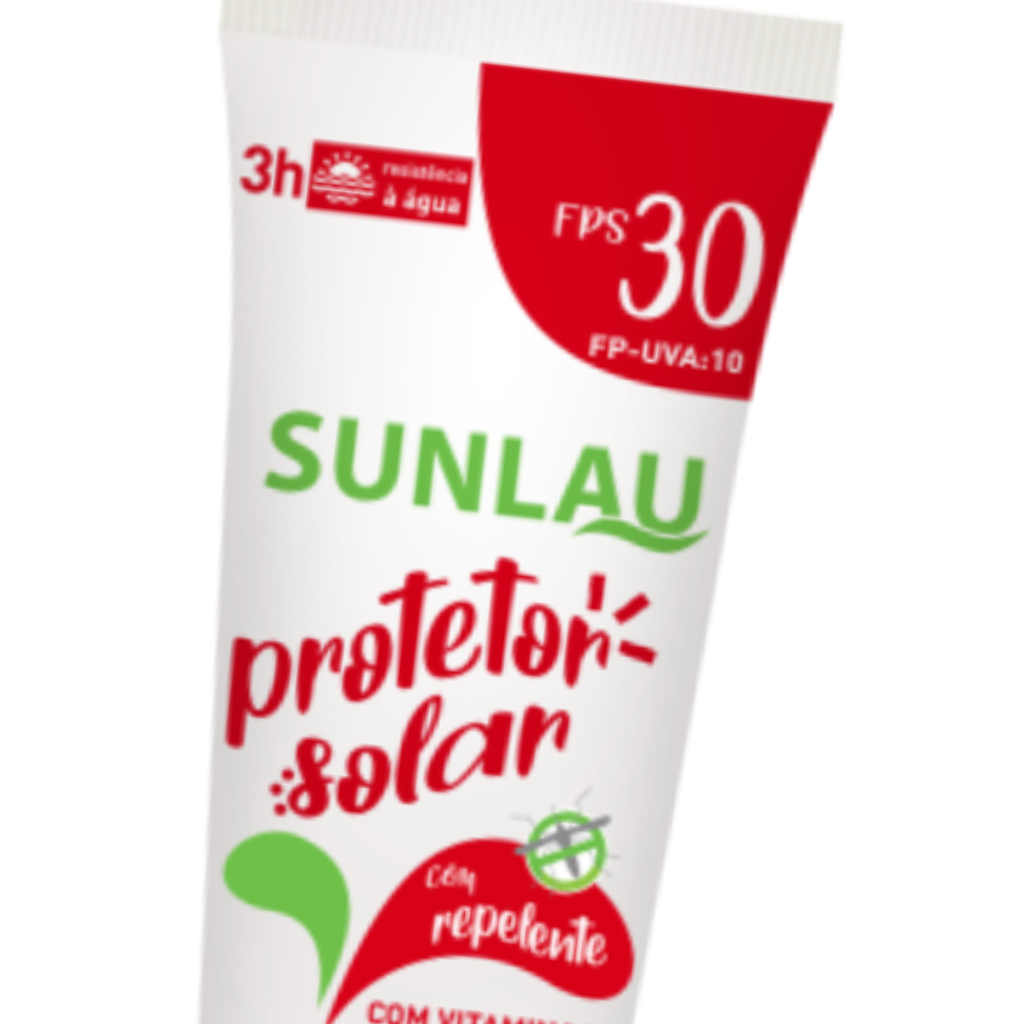 Protetor Solar Fps 30 120G Com Repelente Sunlau